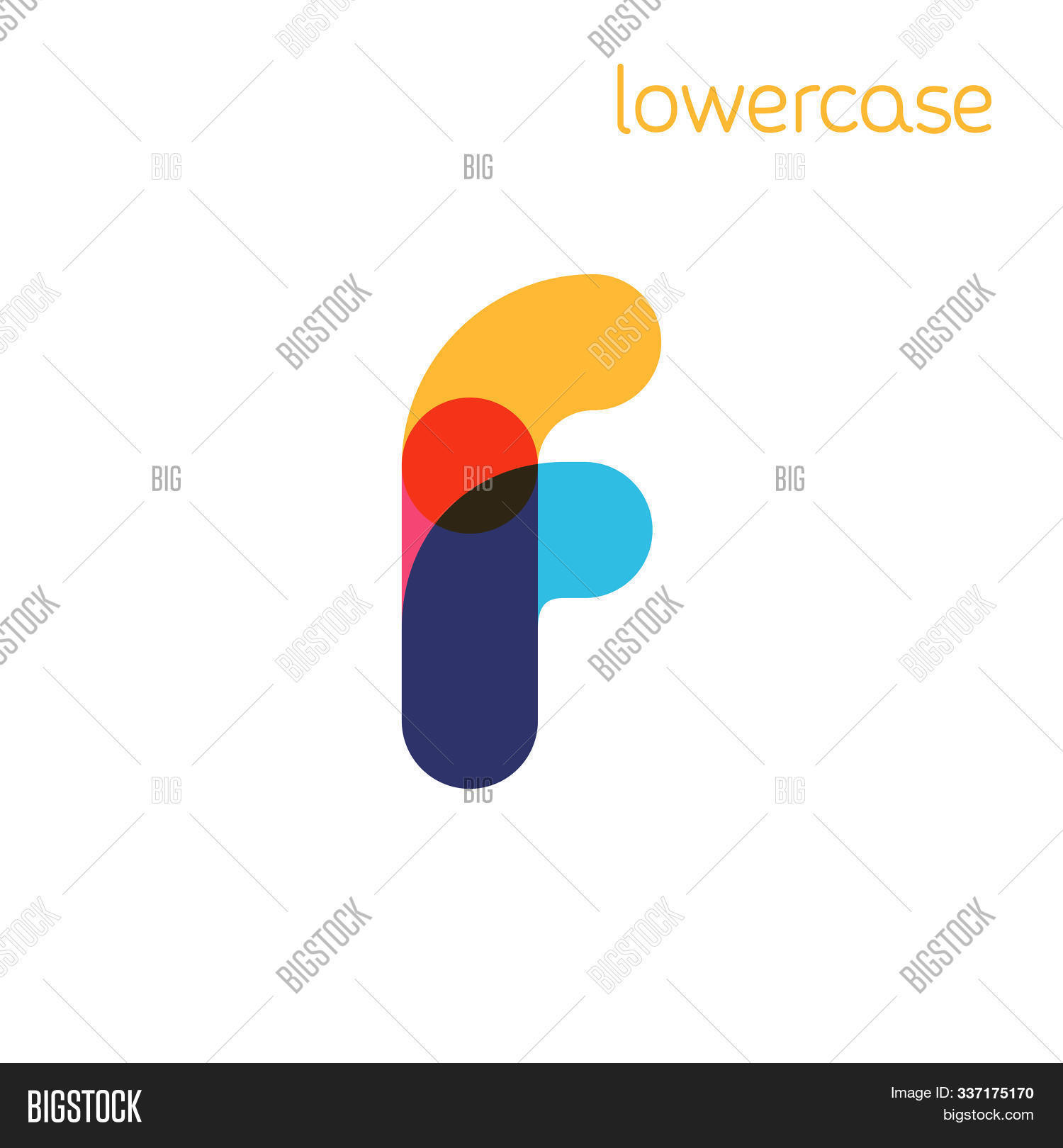 Overlapping One Line Vector & Photo (Free Trial) | Bigstock