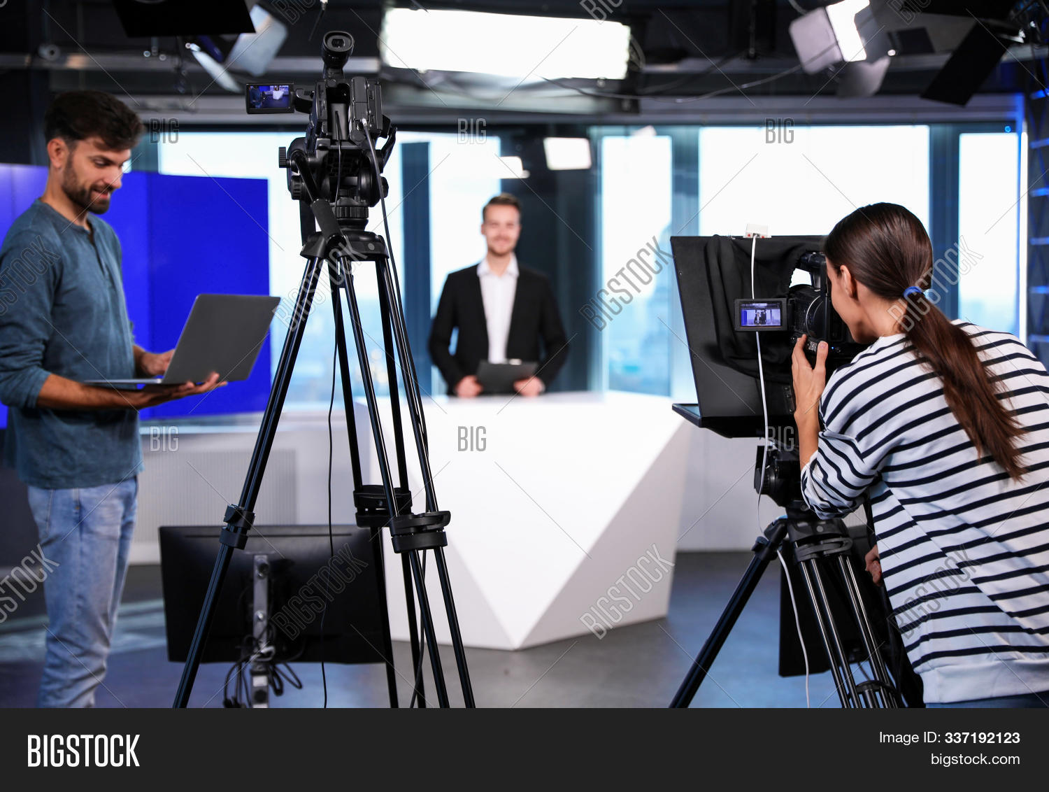 Presenter, Director Image & Photo (Free Trial) | Bigstock