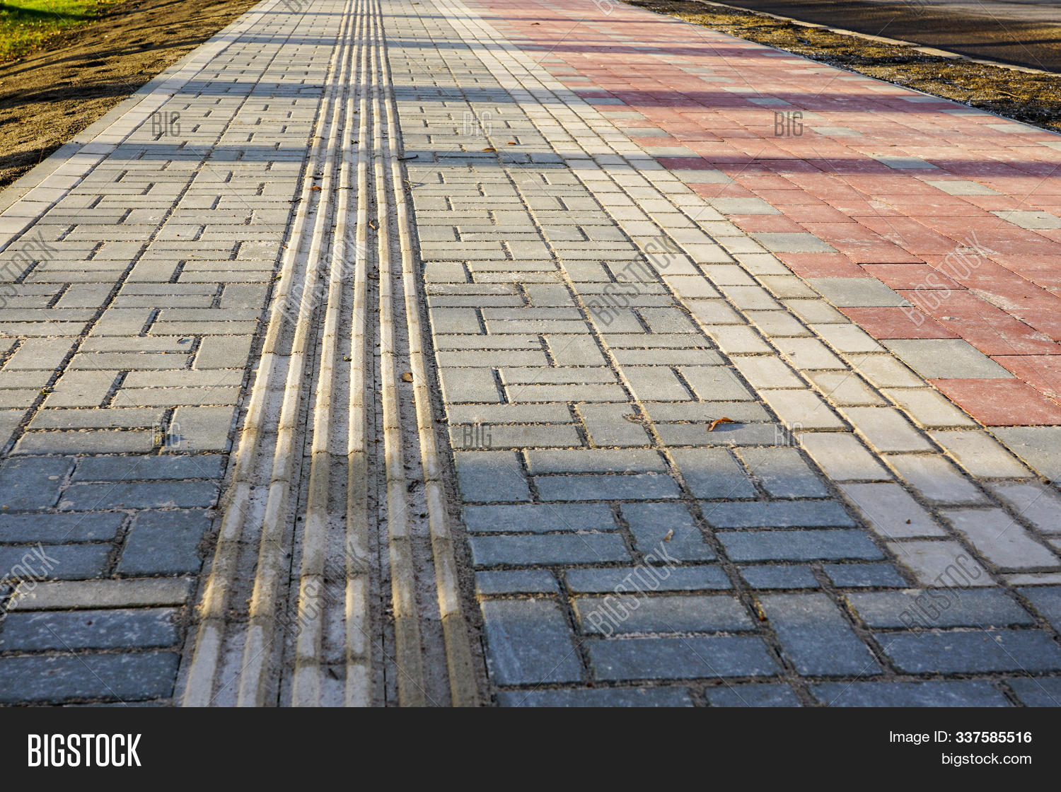 New Paved Walkway Image & Photo (Free Trial) | Bigstock