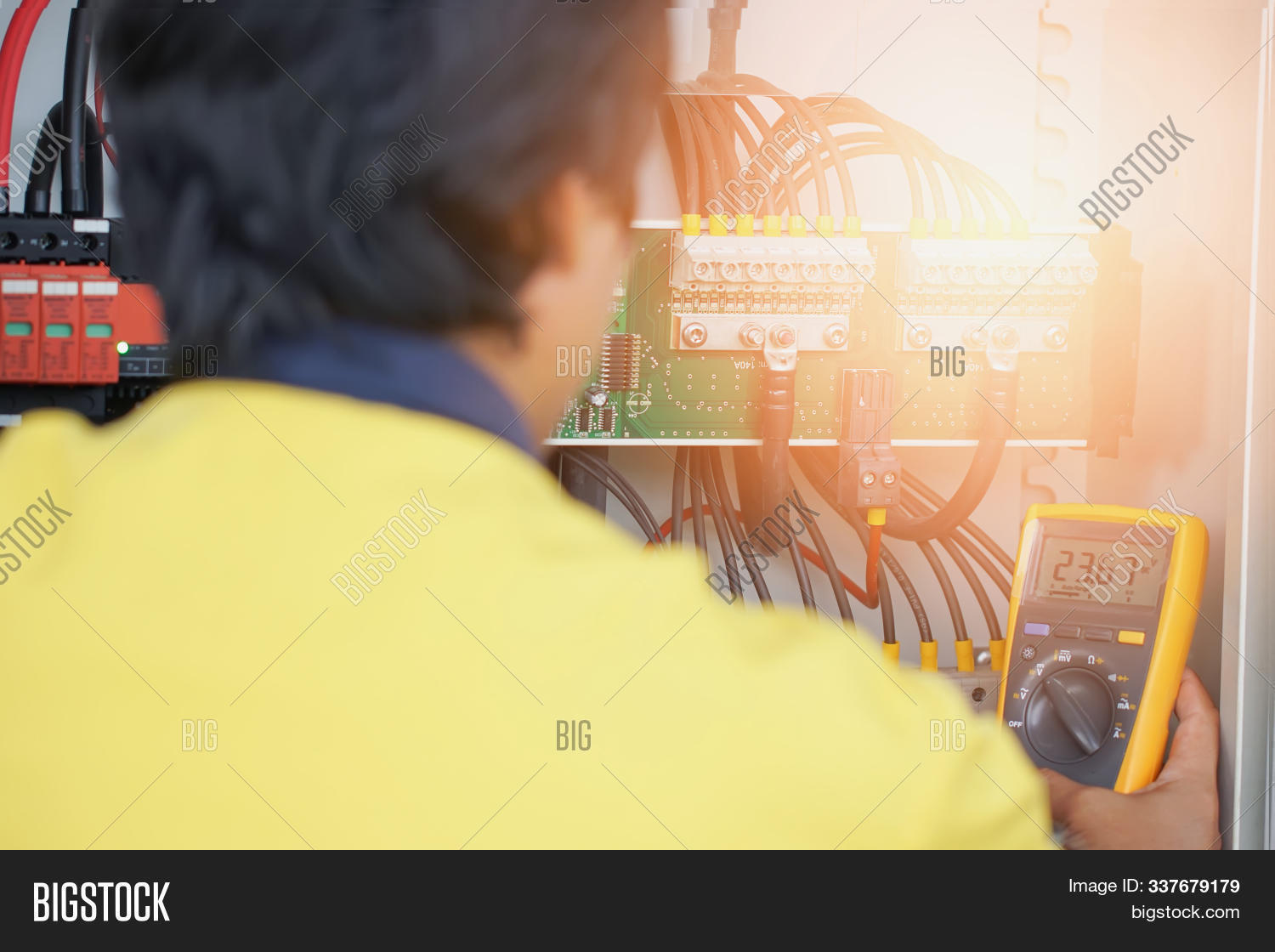 Workers Use Multimeter Image & Photo (Free Trial) | Bigstock