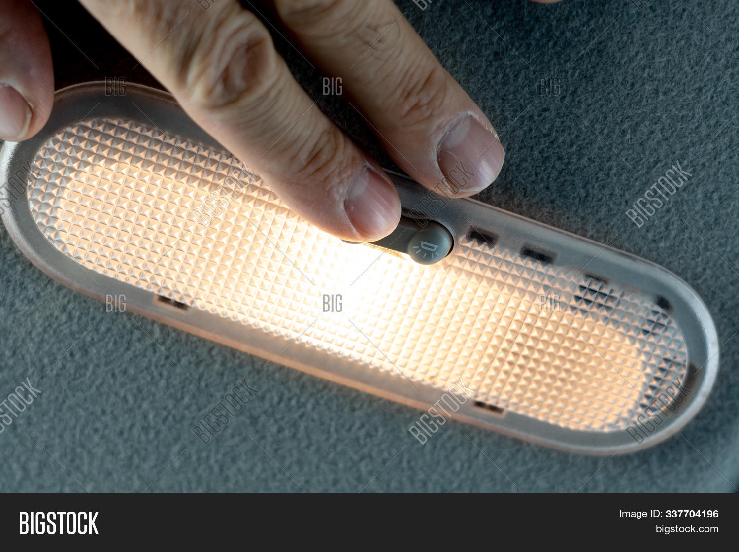 Turn On Lamp Button. Image & Photo (Free Trial) | Bigstock