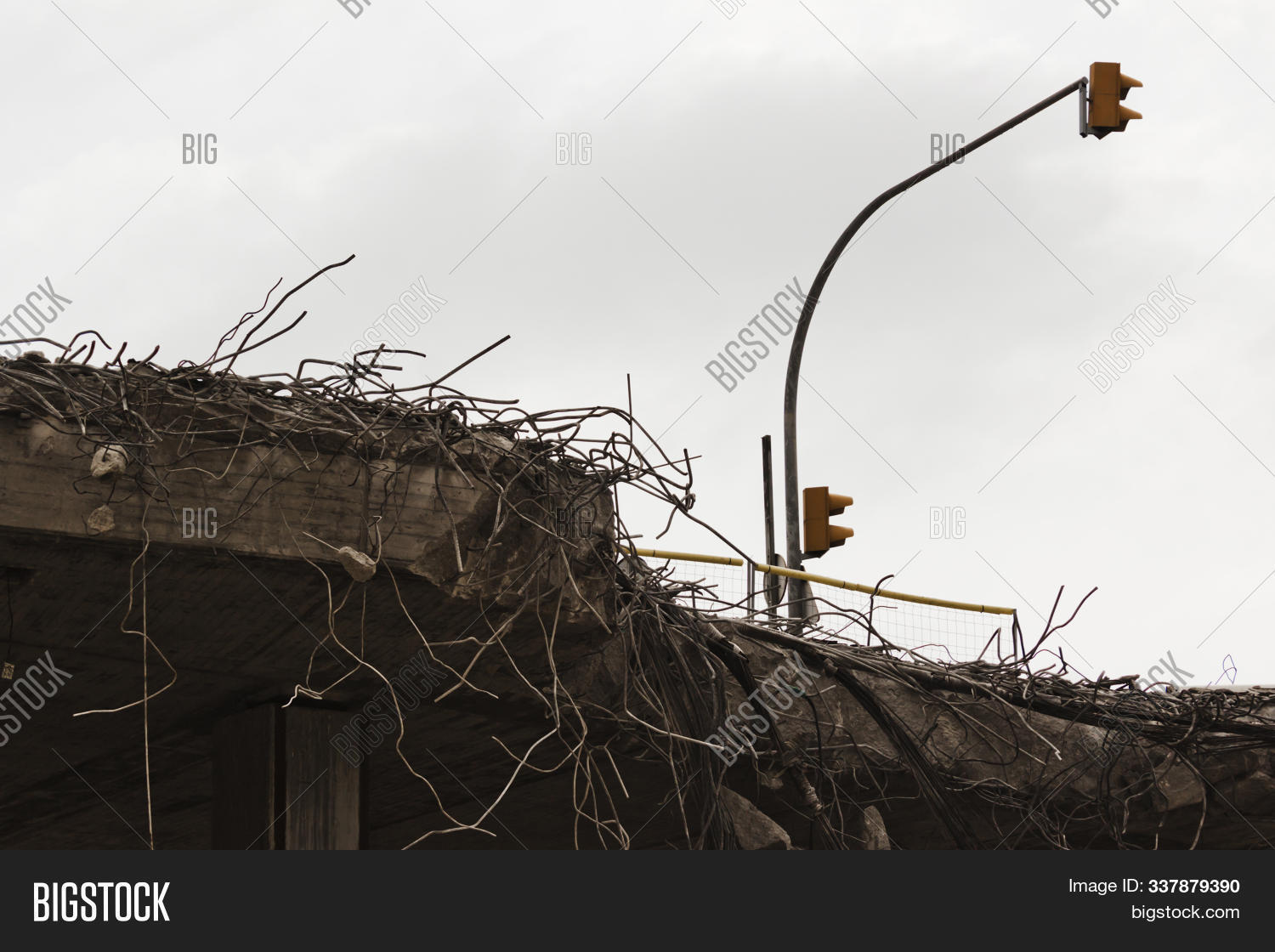 Destroyed Road Debris Image & Photo (Free Trial) | Bigstock