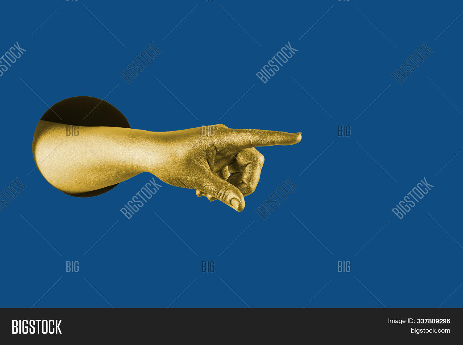 Hand Painted Gold Image & Photo (Free Trial) | Bigstock