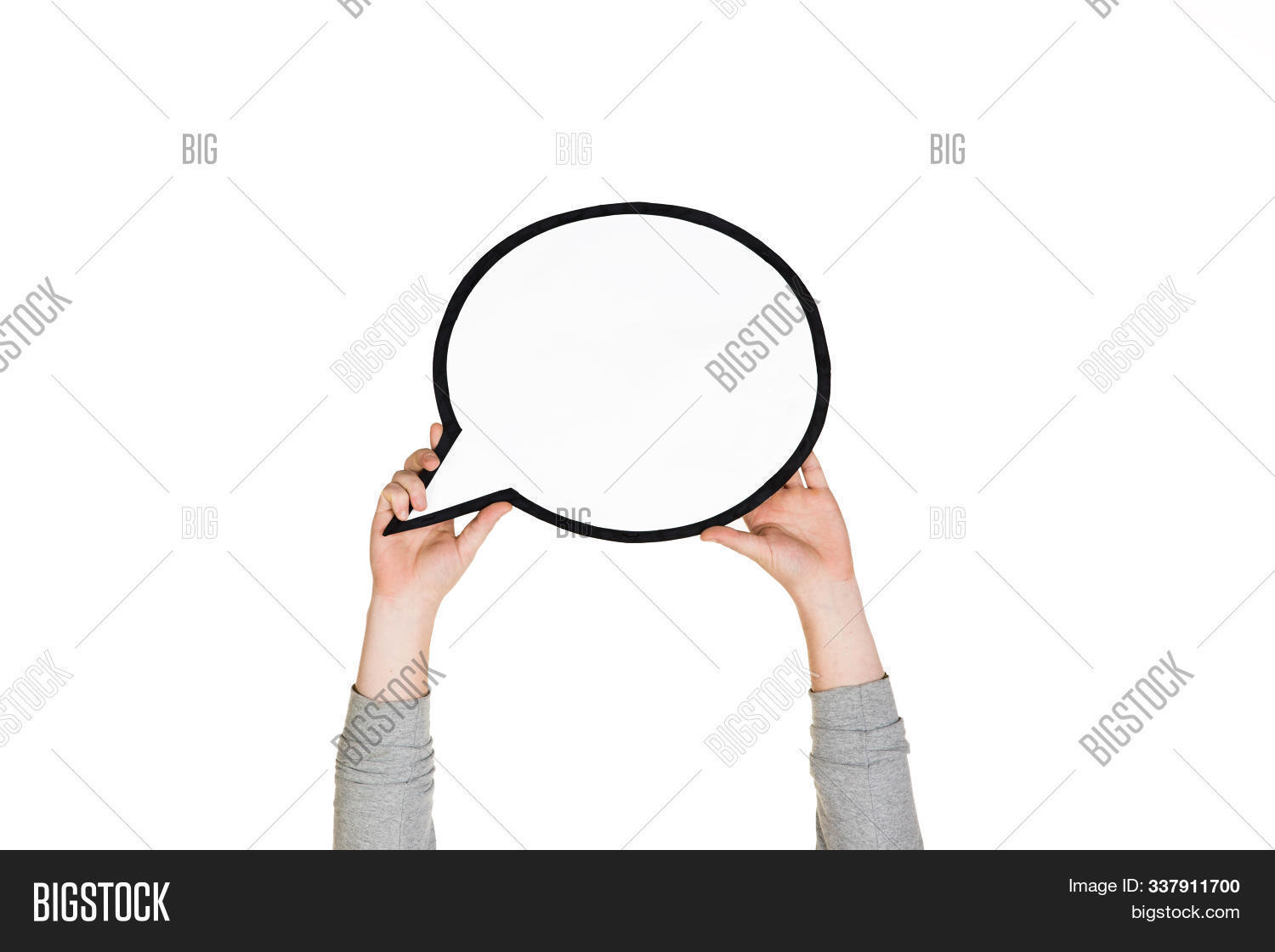 Hands Holding Sign Image & Photo (Free Trial) | Bigstock