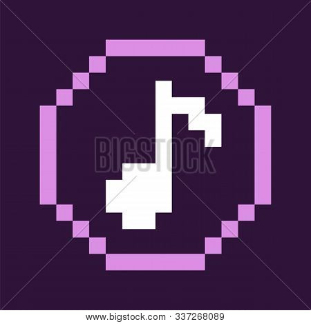 Pixel Icon Sound Vector & Photo (Free Trial) | Bigstock