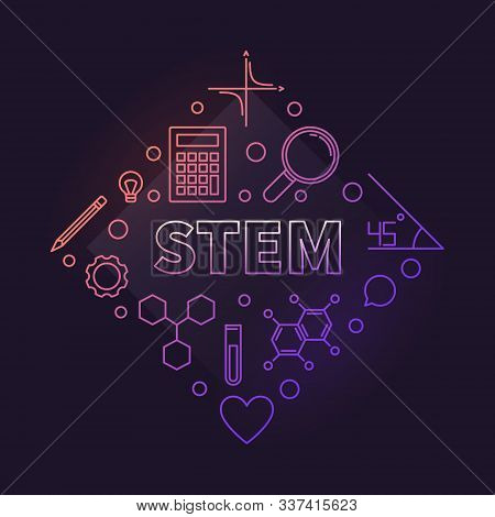 Stem Vector Concept Vector & Photo (Free Trial) | Bigstock