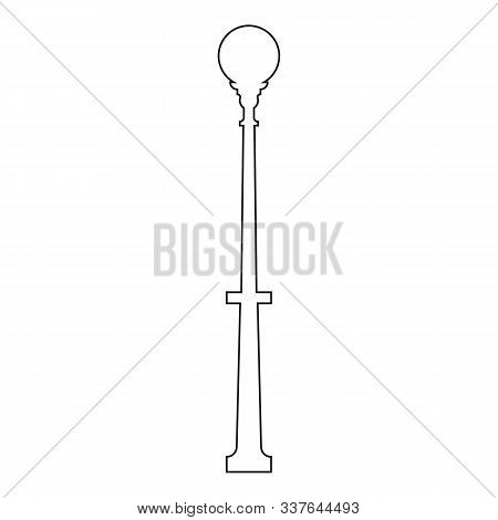 Outline Street Light Vector & Photo (Free Trial) | Bigstock