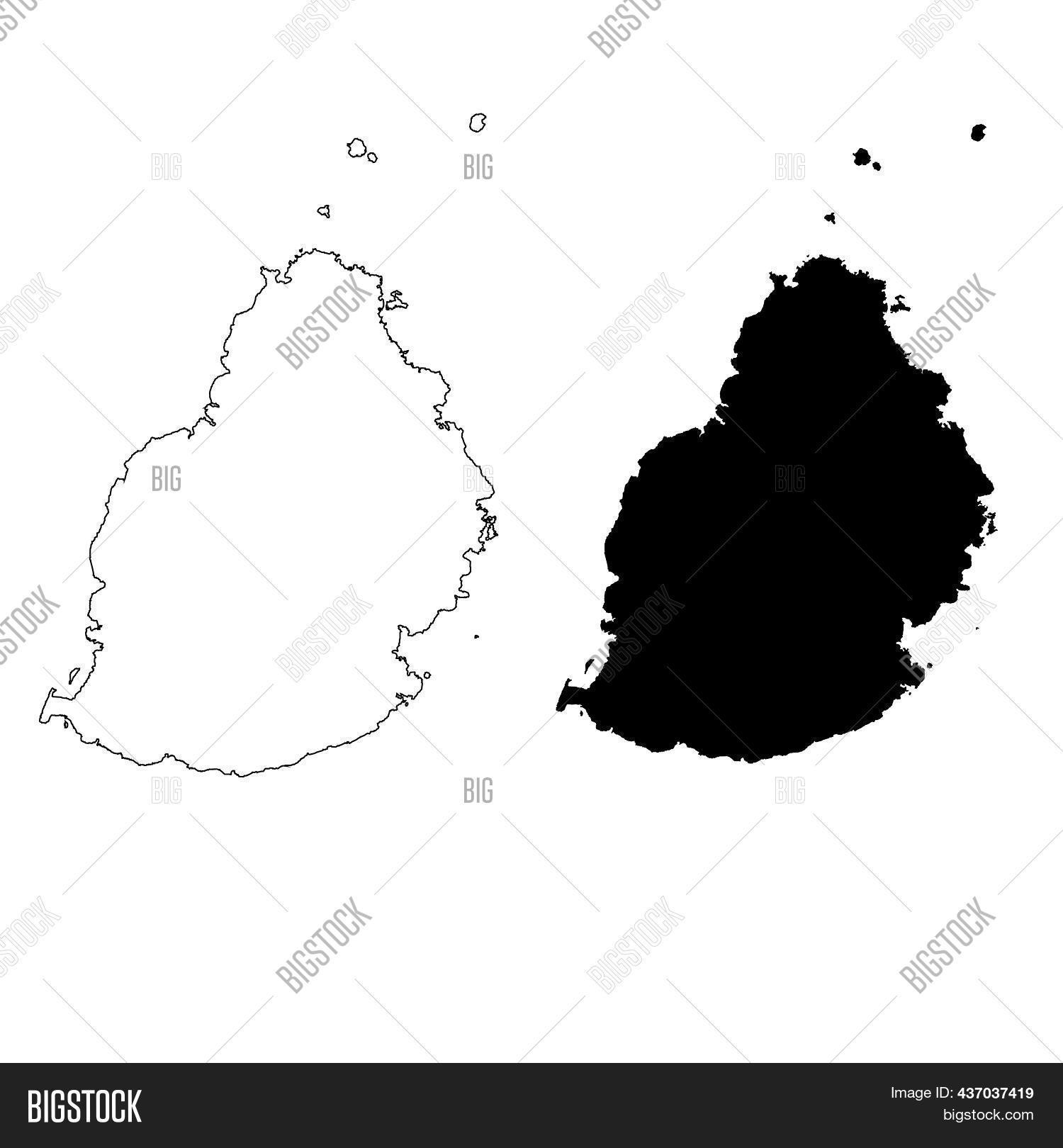 Maps Mauritius On Image & Photo (Free Trial) | Bigstock