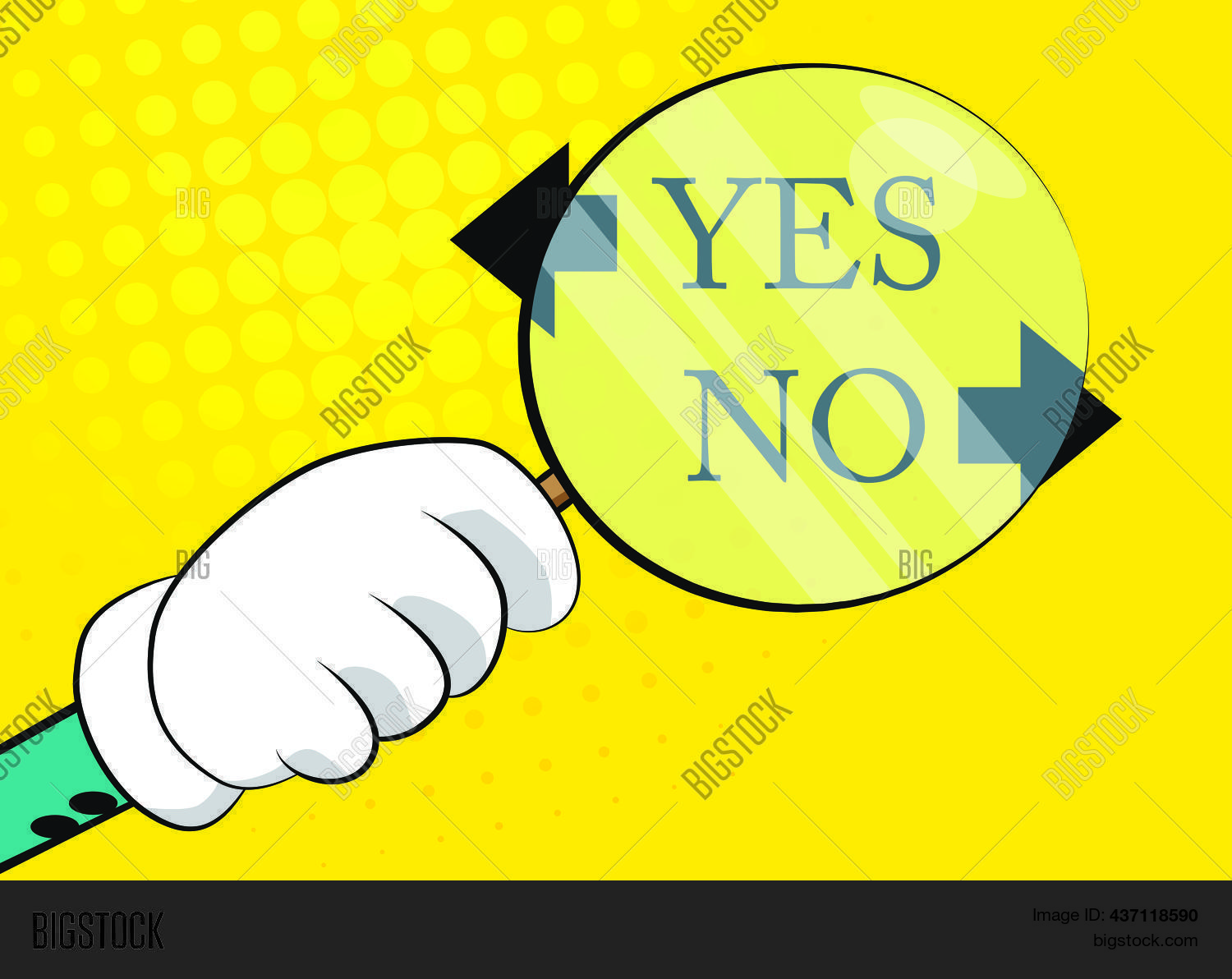 Yes No Right Wrong Vector & Photo (Free Trial) | Bigstock