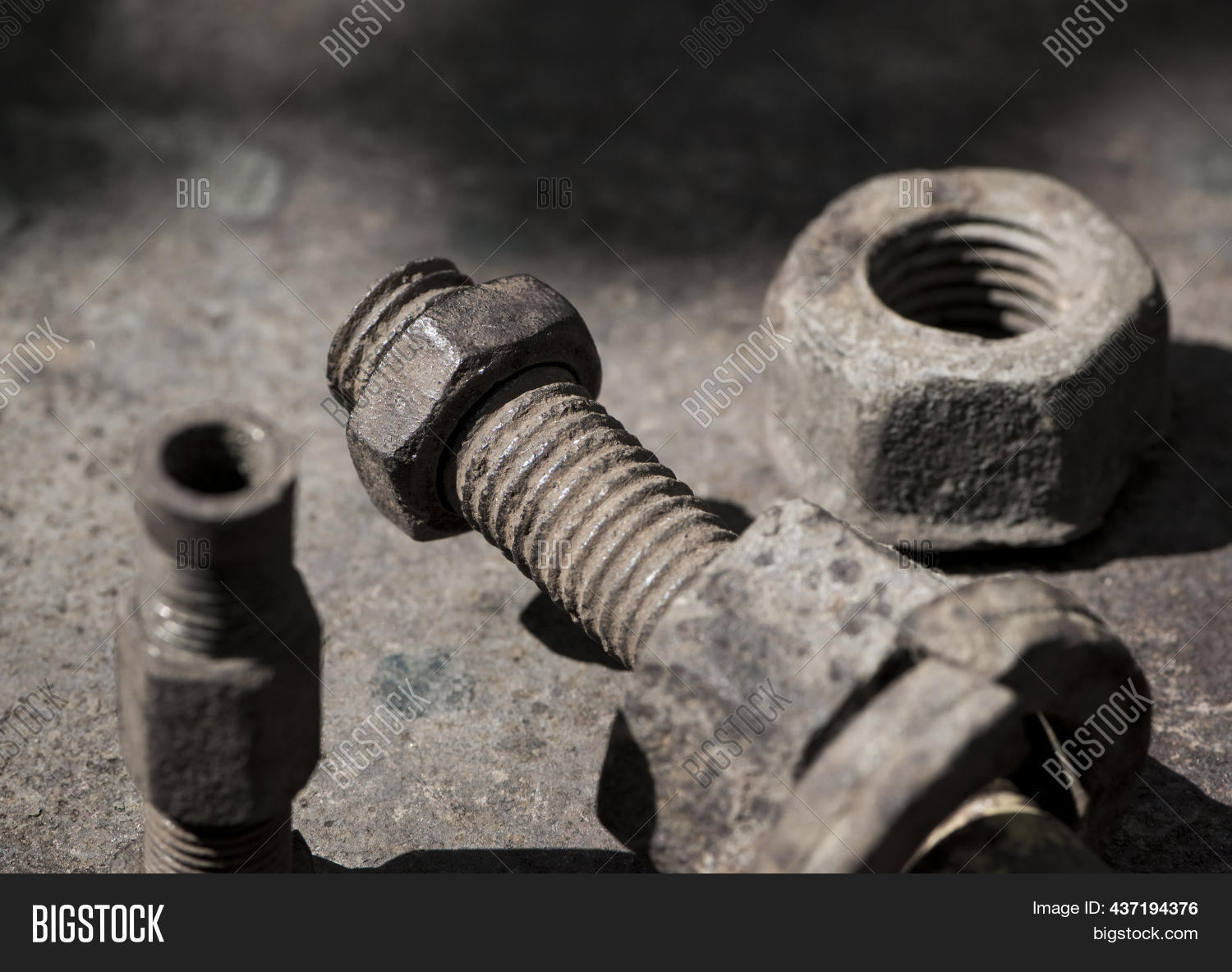 Rusty Nut. Rusty Iron Image & Photo (Free Trial) | Bigstock