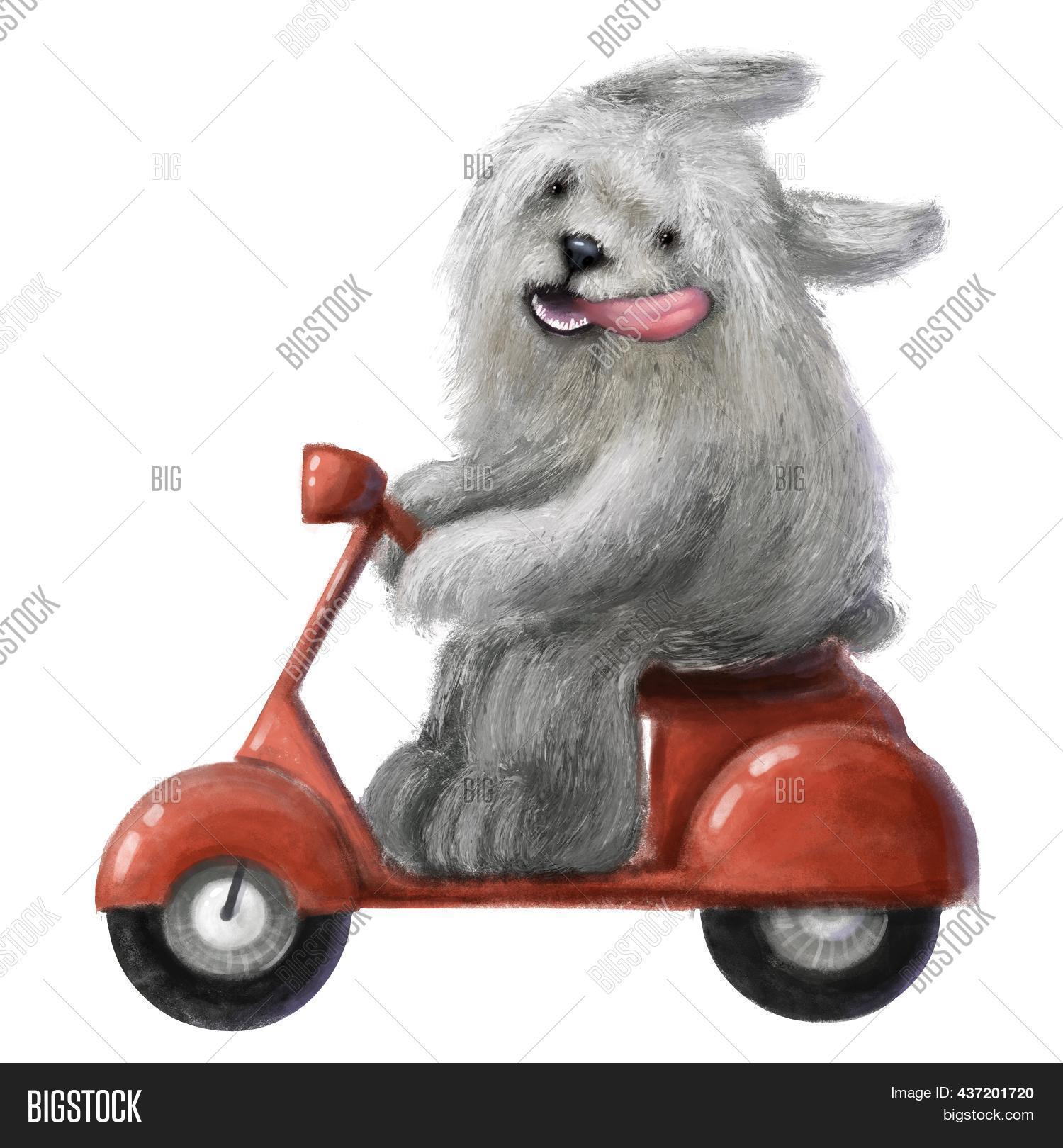 Moped Character