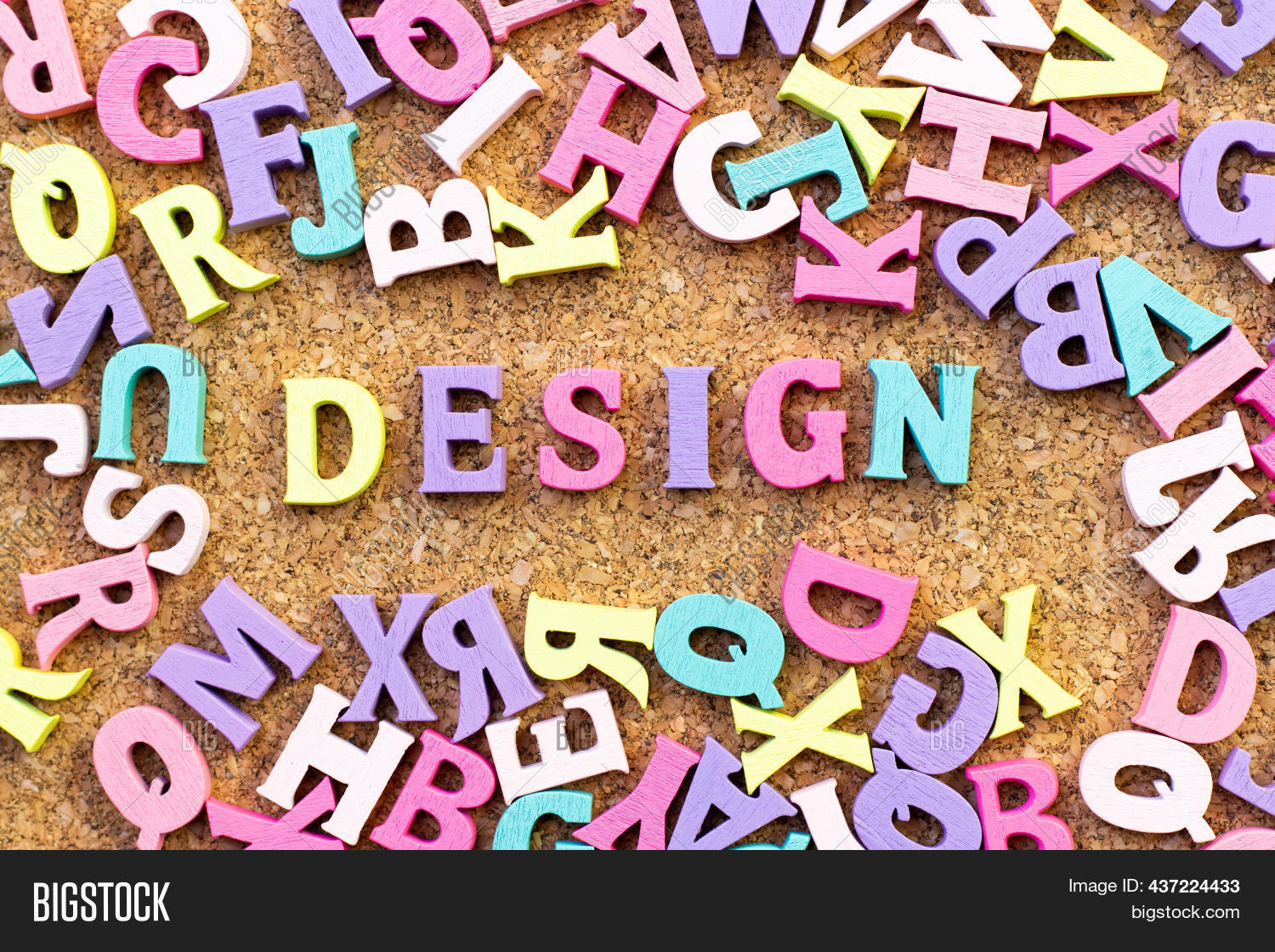 Color Alphabet Word Image & Photo (Free Trial) | Bigstock