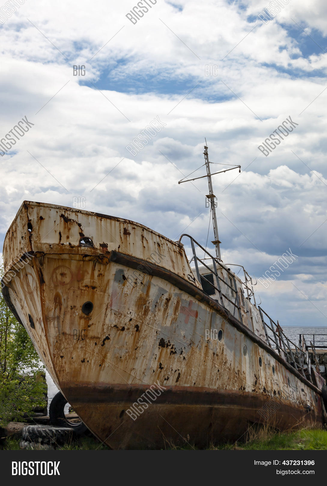 Old Boat Rust Traces Image & Photo (Free Trial) | Bigstock