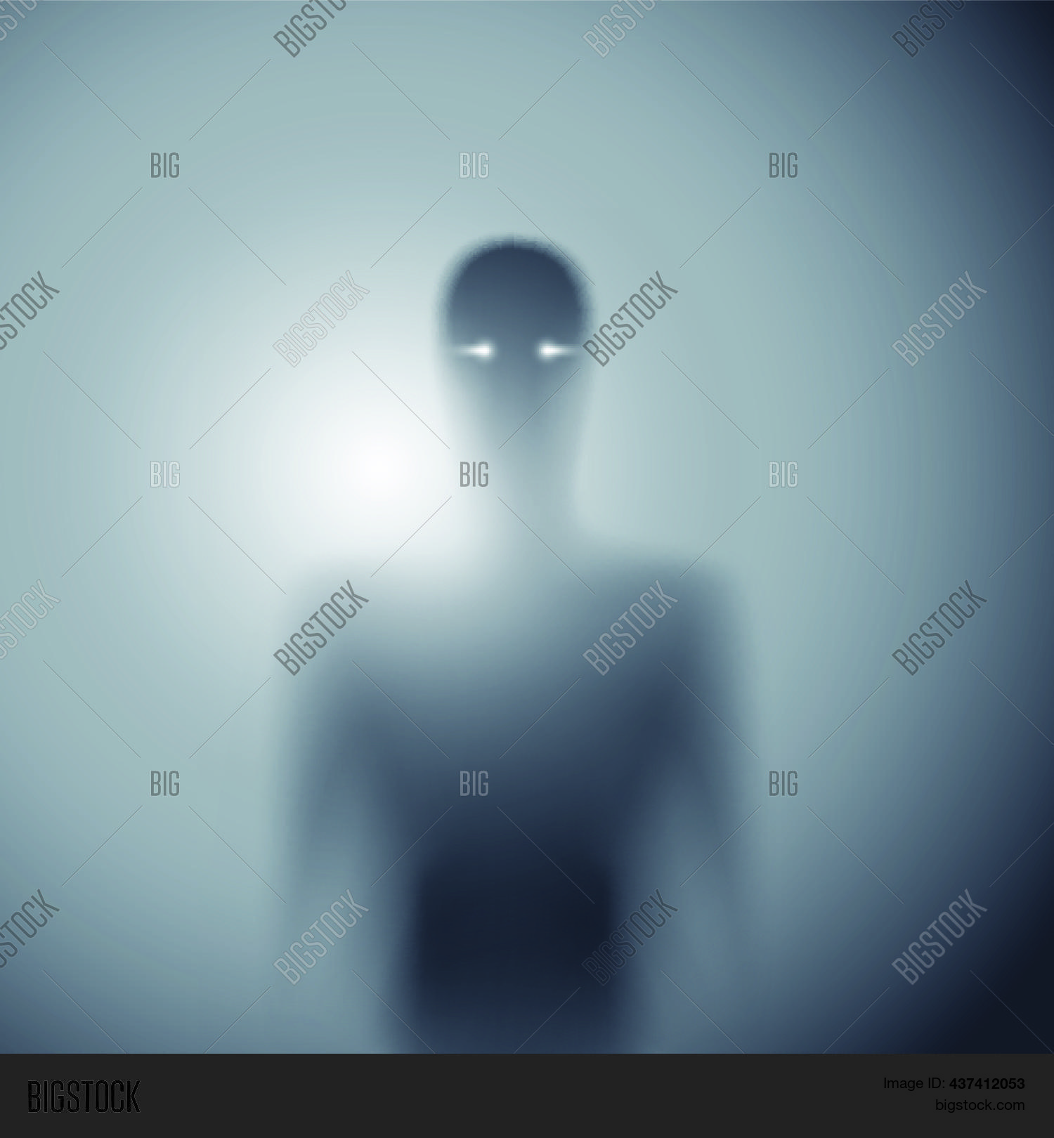 Shadow Blur Horror Vector & Photo (Free Trial) | Bigstock