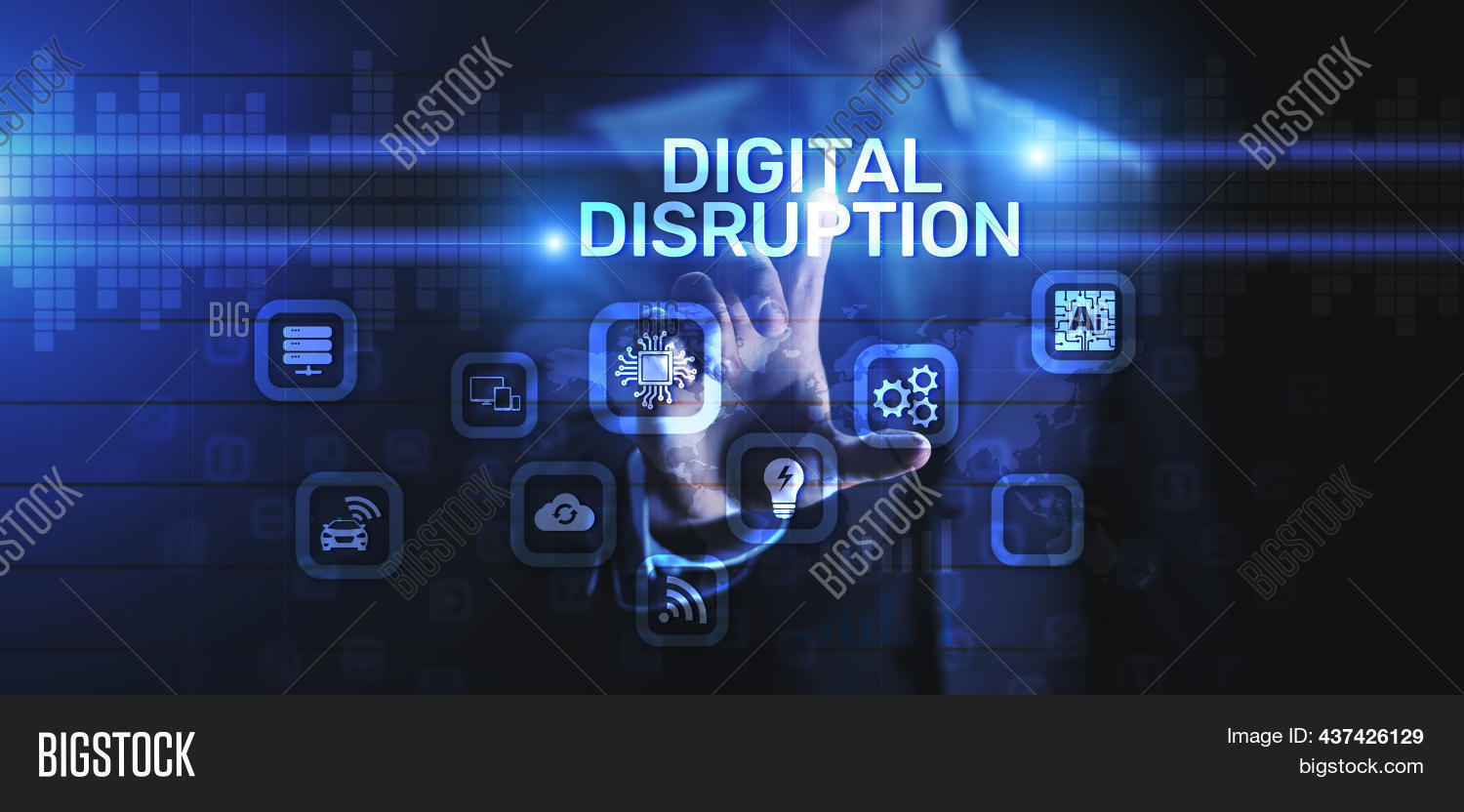 Imagen y foto Digital Disruption (prueba gratis) | Bigstock