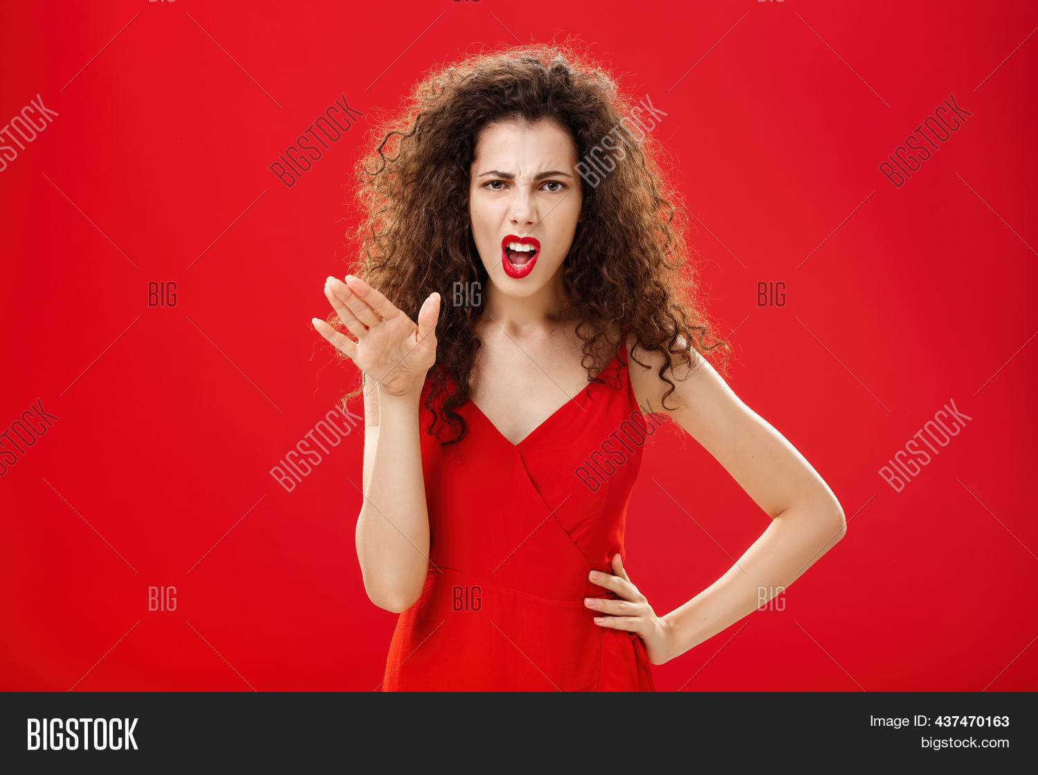 Girl Chowing Her Image & Photo (Free Trial) | Bigstock