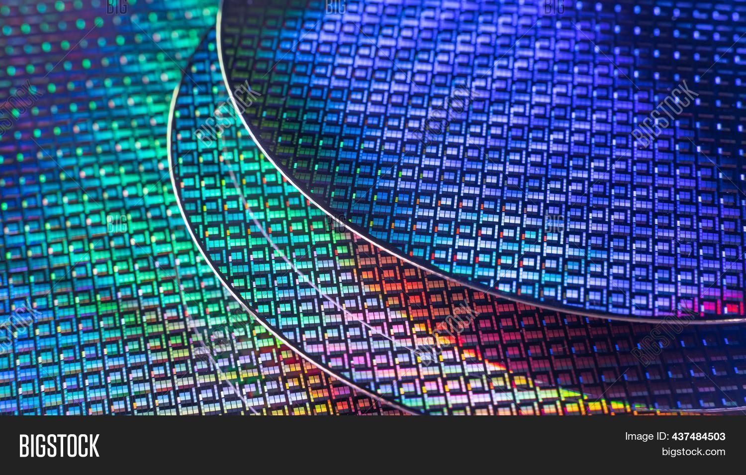 Silicon Wafer Image & Photo (Free Trial) | Bigstock