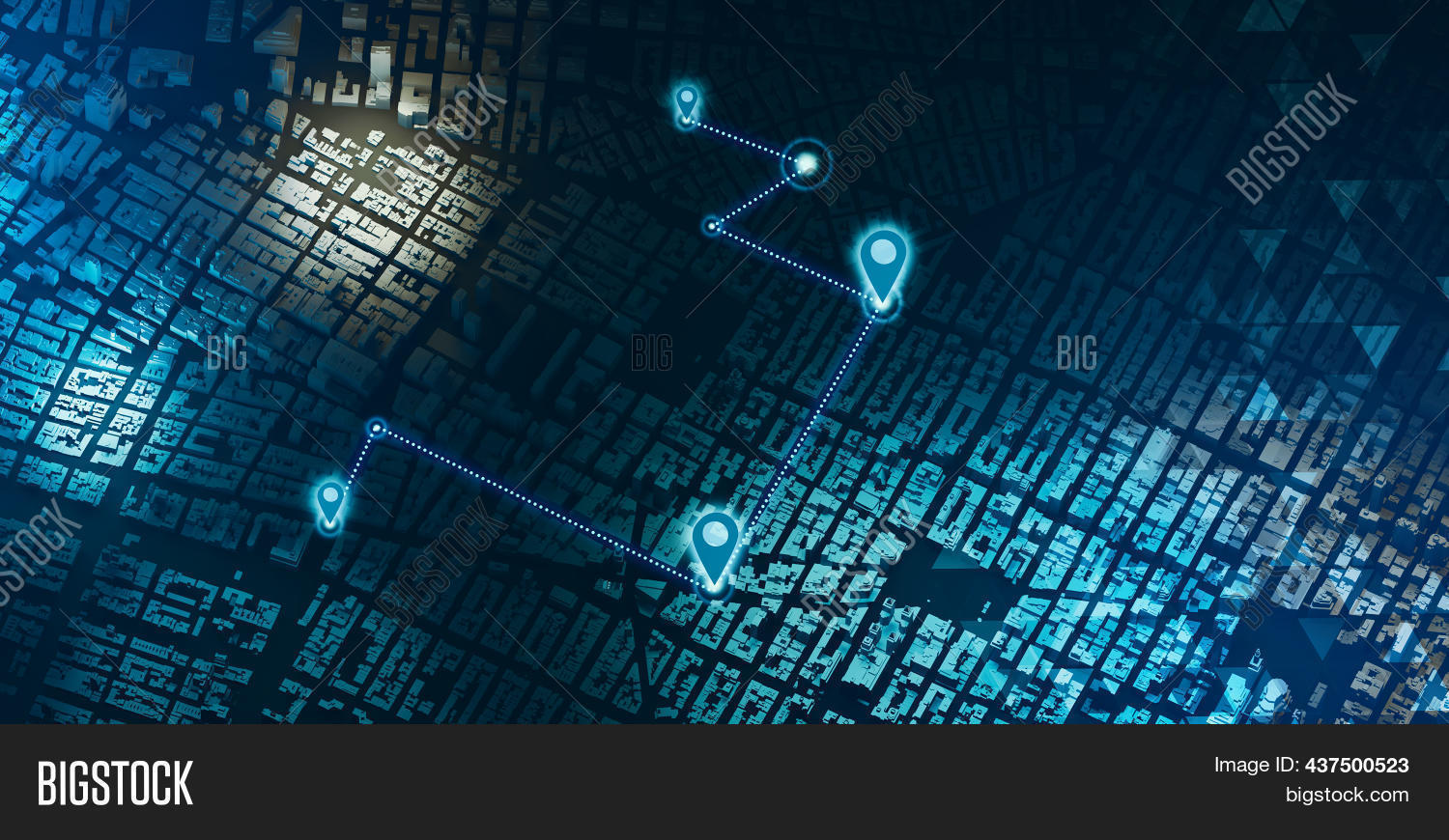 Gps Tracker Map Image & Photo (Free Trial) | Bigstock