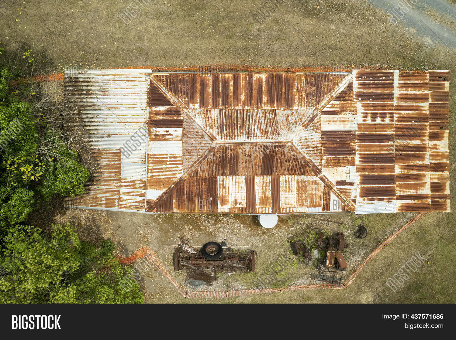 Top Down View Over Old Image & Photo (Free Trial) | Bigstock