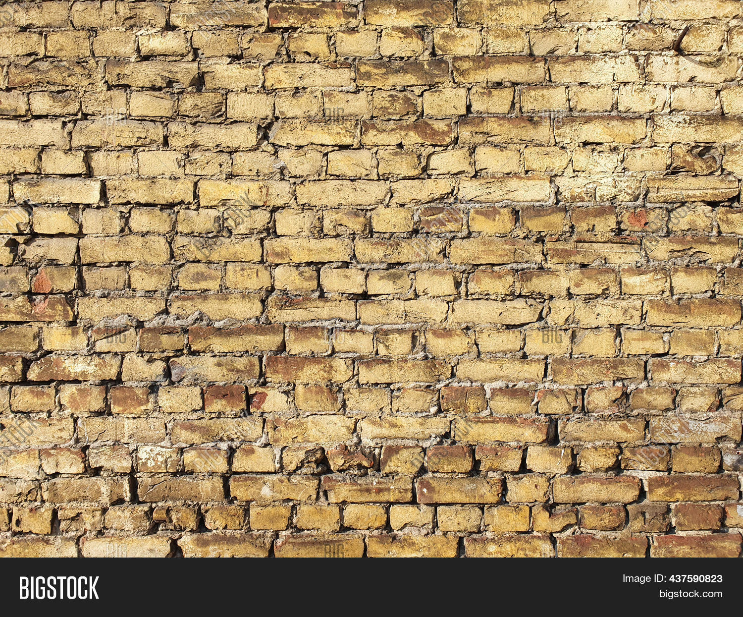 Old Yellow Brown Brick Image & Photo (Free Trial) | Bigstock