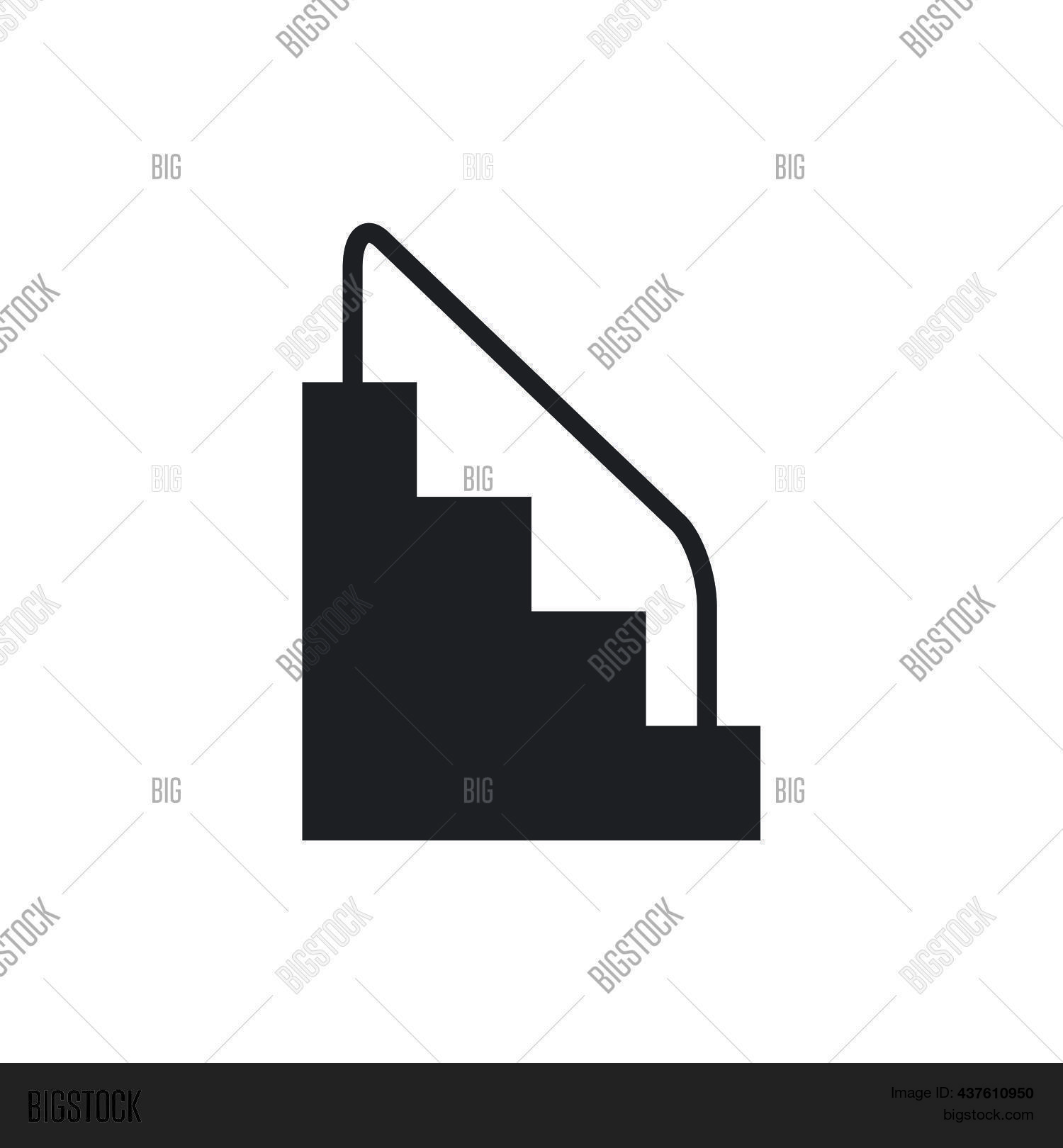 Stairs Icon Template Vector & Photo (Free Trial) | Bigstock