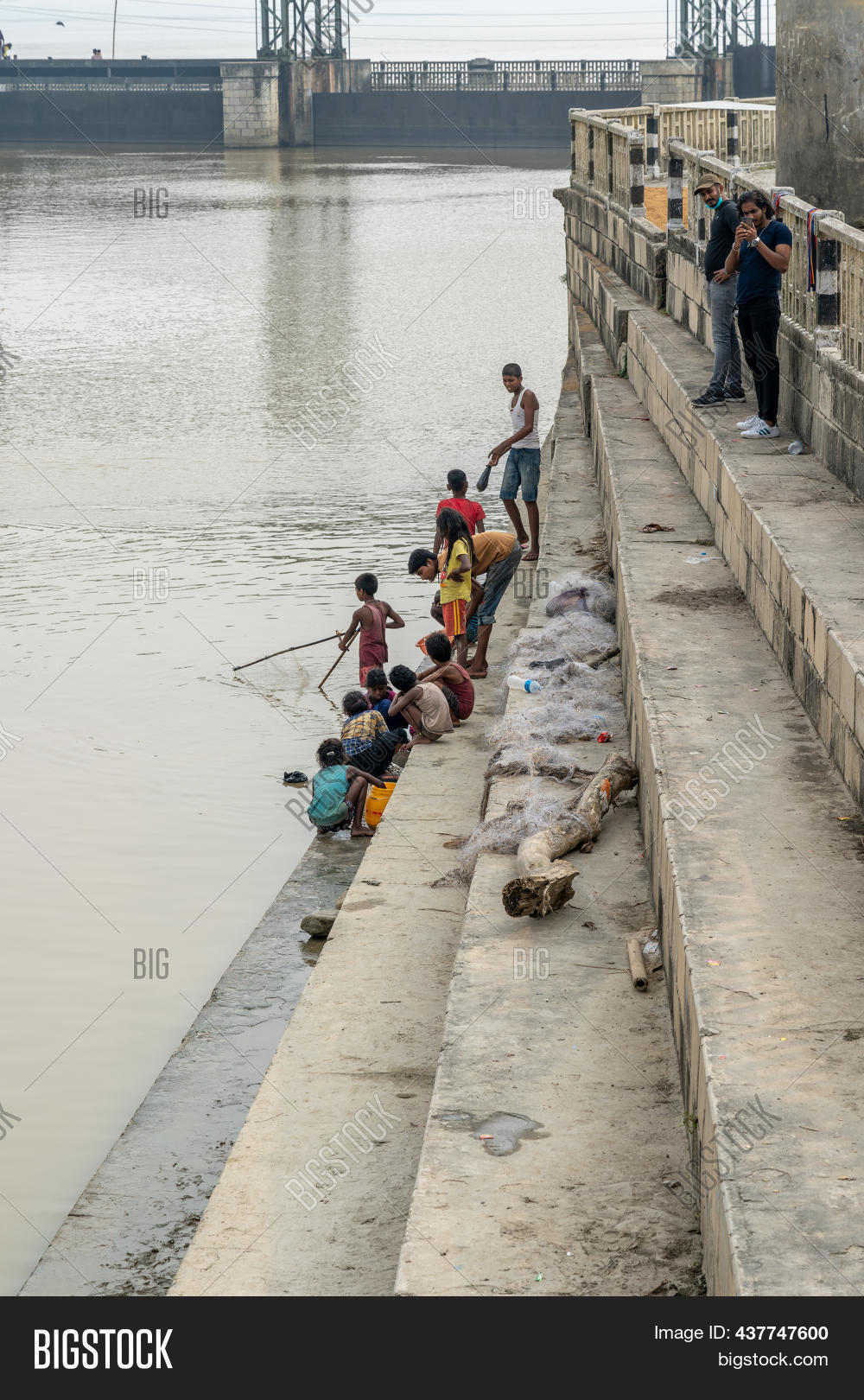 Children Fishing Koshi Image & Photo (Free Trial) | Bigstock
