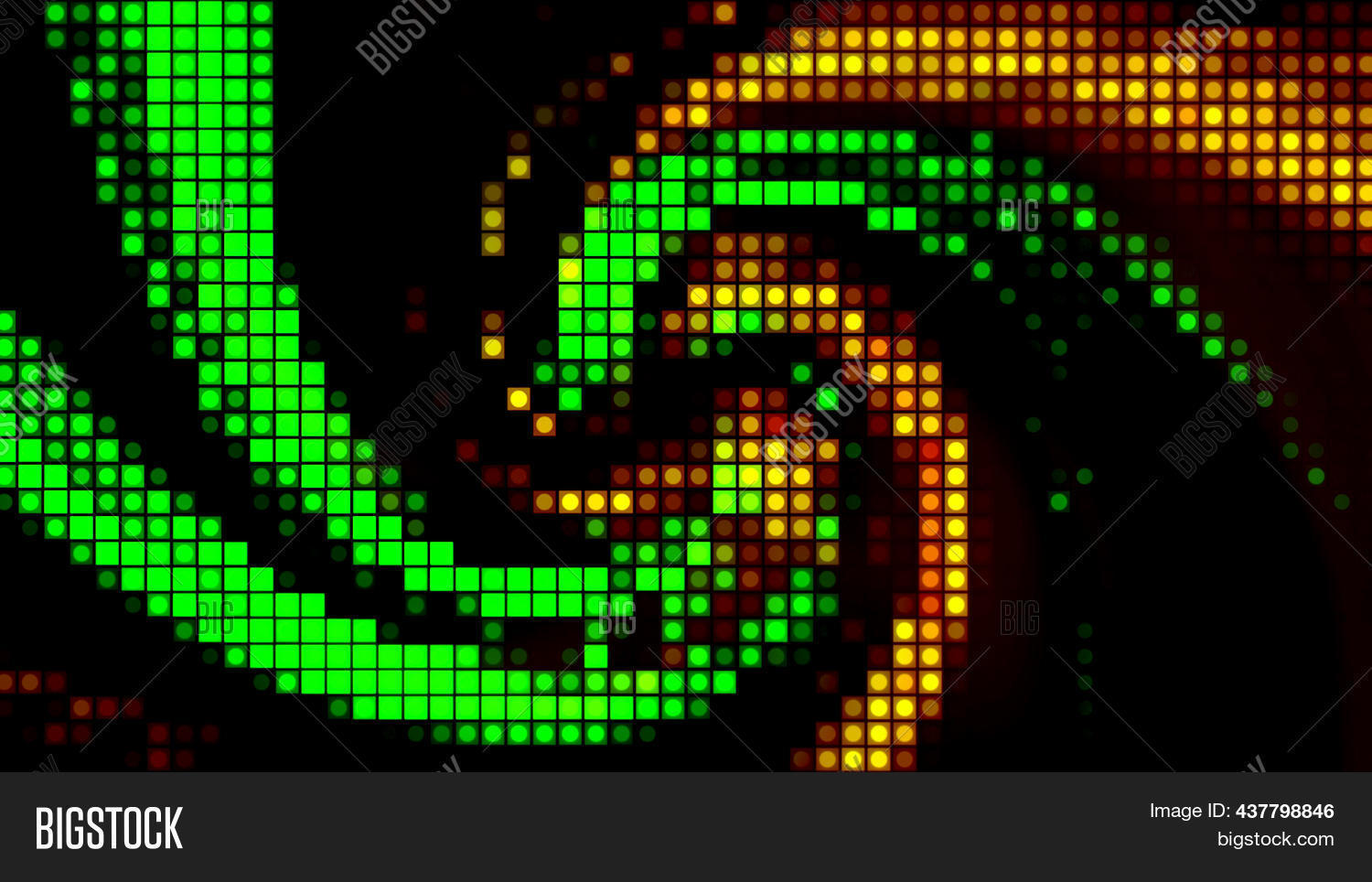 Abstract Pixelated Image & Photo (Free Trial) | Bigstock