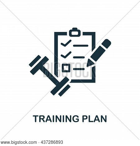 Training Plan Icon. Vector & Photo (Free Trial) | Bigstock