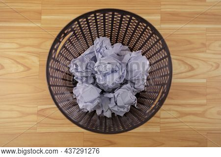 Crumpled Paper Trash Image & Photo (Free Trial) | Bigstock