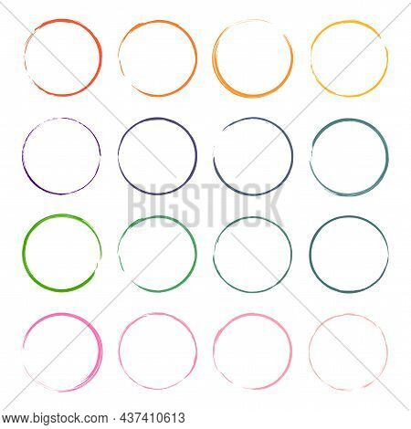 Colorful Round Frames Vector & Photo (Free Trial) | Bigstock