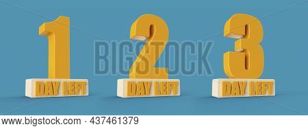 One Two Three Days Image & Photo (Free Trial) | Bigstock