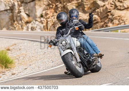 Motorcyclist Driving Image & Photo (Free Trial) | Bigstock