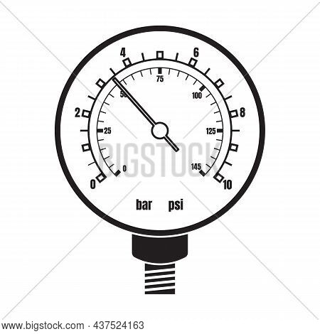 Barometer Vector Icon Vector & Photo (Free Trial) | Bigstock