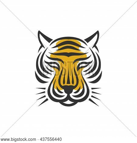 Tiger Head Icon. Vector & Photo (Free Trial) | Bigstock