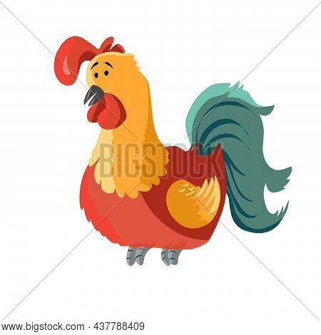 Rooster Sitting Sad. Vector & Photo (Free Trial) | Bigstock