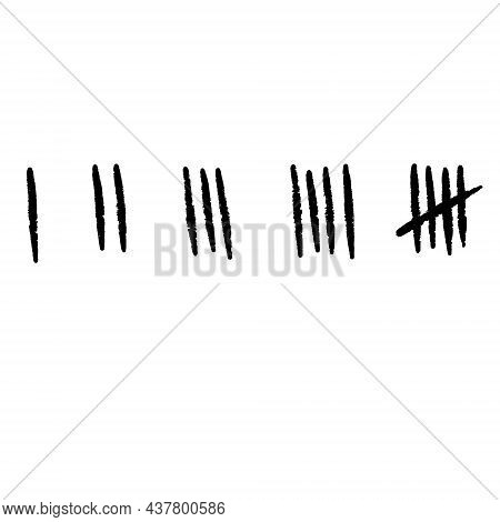 Tally Marks. Prison Vector & Photo (Free Trial) | Bigstock