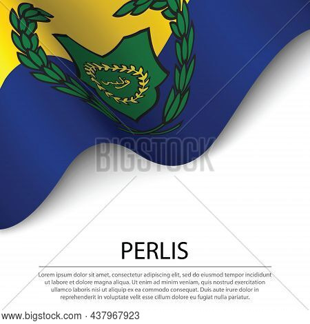 Waving Flag Perlis Vector & Photo (Free Trial) | Bigstock