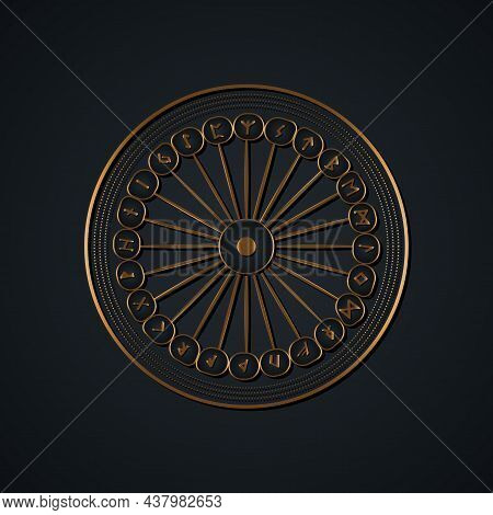 Set Old Norse Runes Vector & Photo (Free Trial) | Bigstock