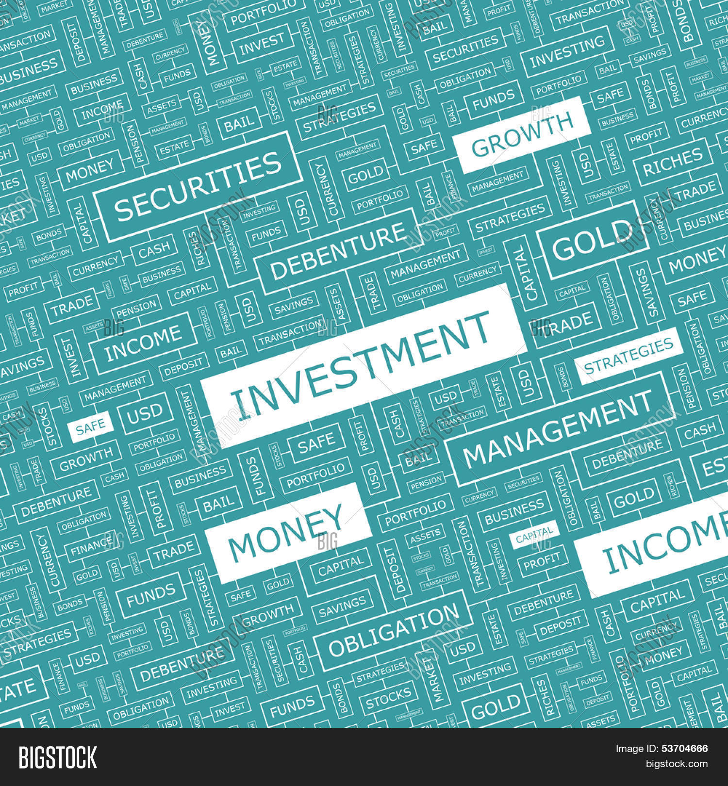 INVESTMENT. Word Vector & Photo (Free Trial) | Bigstock
