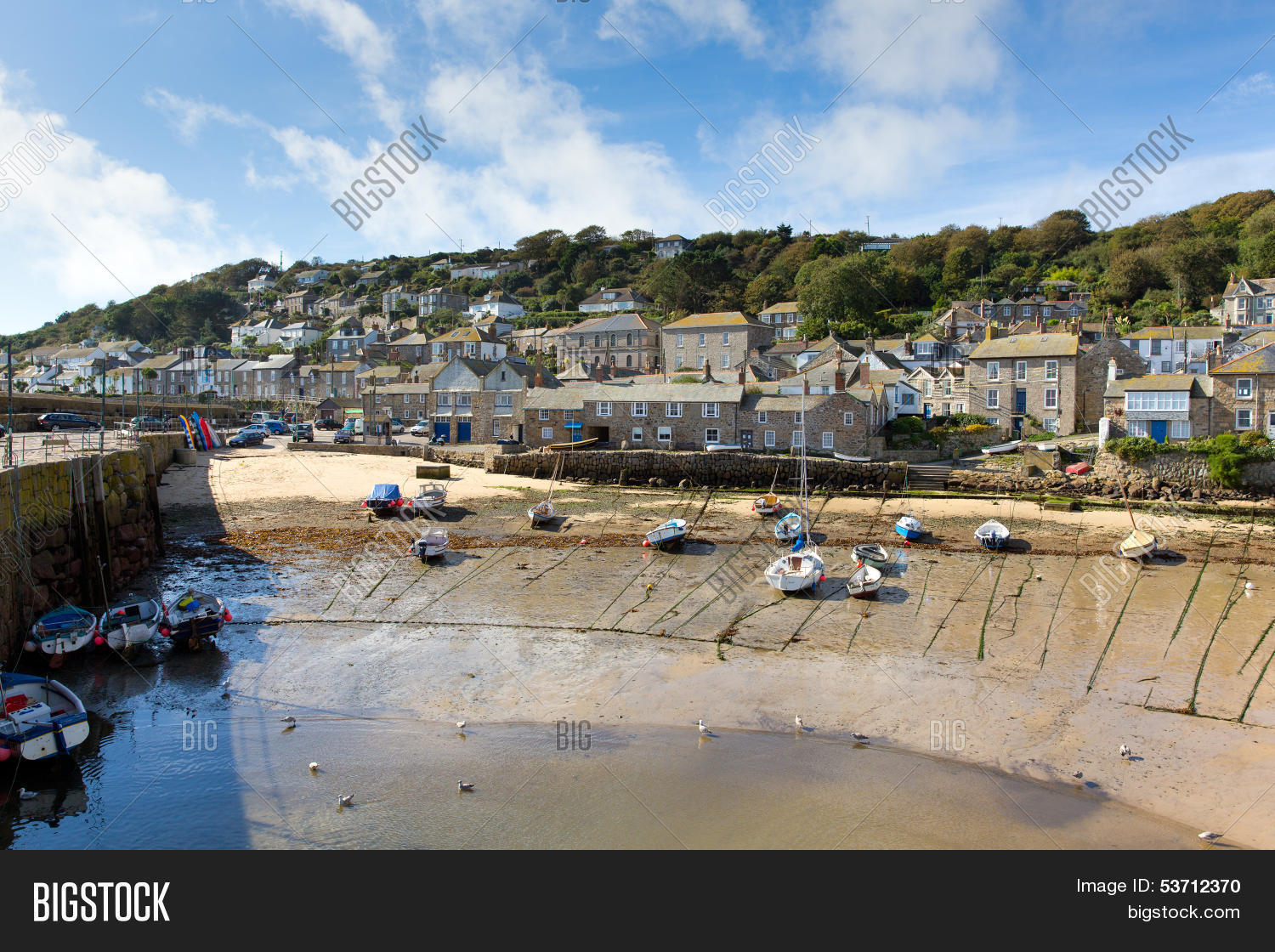 Mousehole Harbour Image & Photo (Free Trial) | Bigstock
