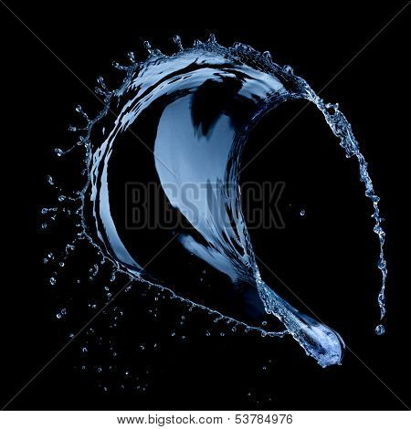 Water Splash Isolated Image & Photo (Free Trial) | Bigstock