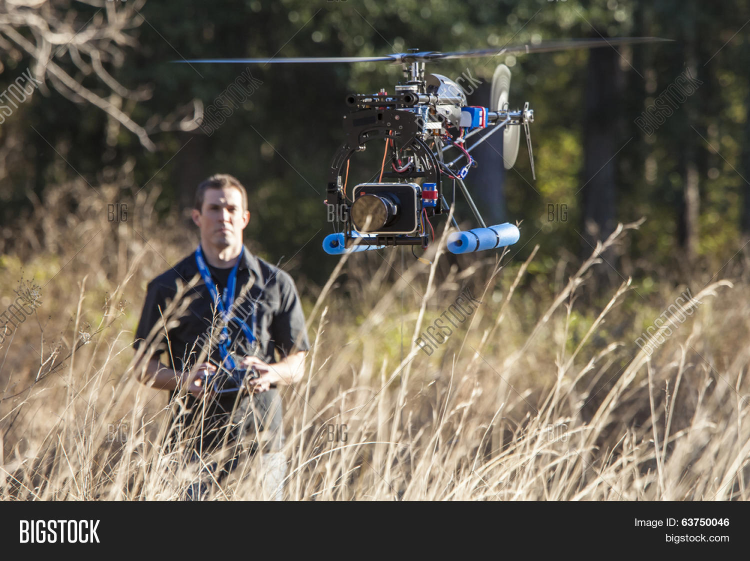 Man Flying Uav Image & Photo (Free Trial) | Bigstock