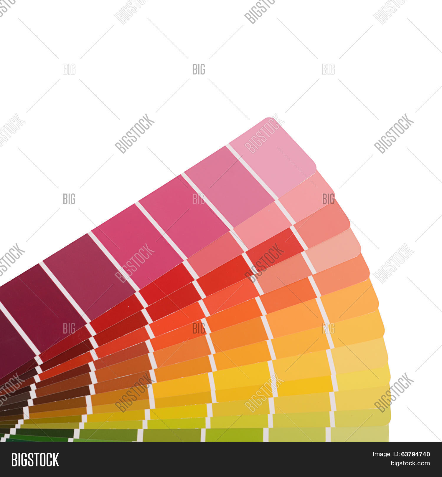 Color Palette Isolated Image & Photo (Free Trial) | Bigstock