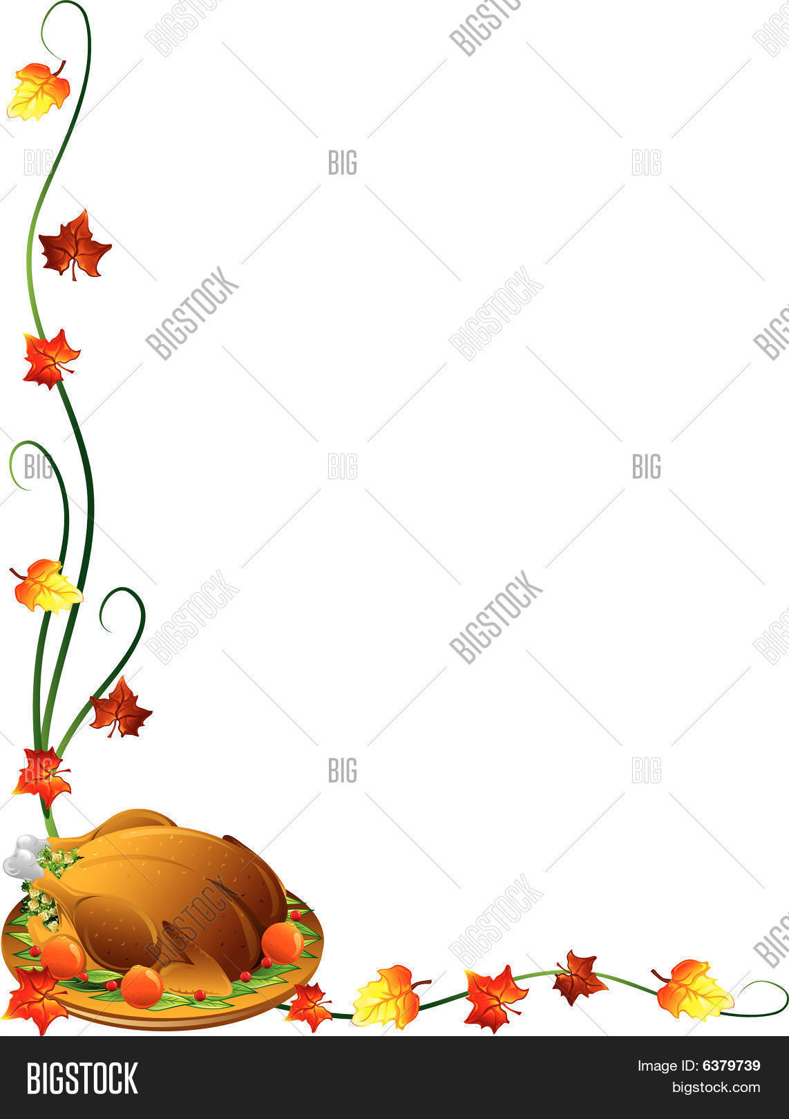 Thanksgiving Turkey Vector & Photo (Free Trial) | Bigstock