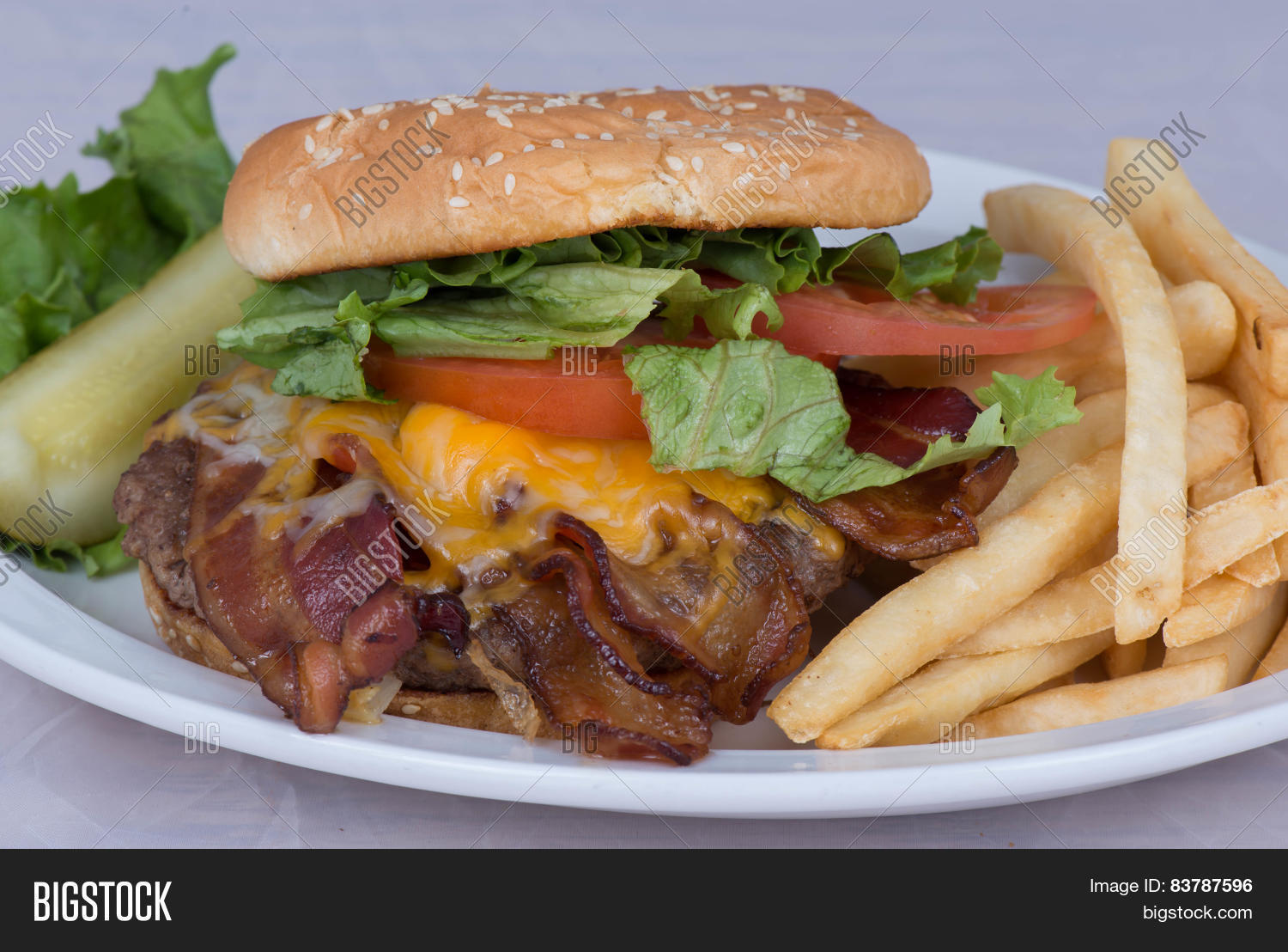 Bacon Cheeseburger Image & Photo (Free Trial) | Bigstock