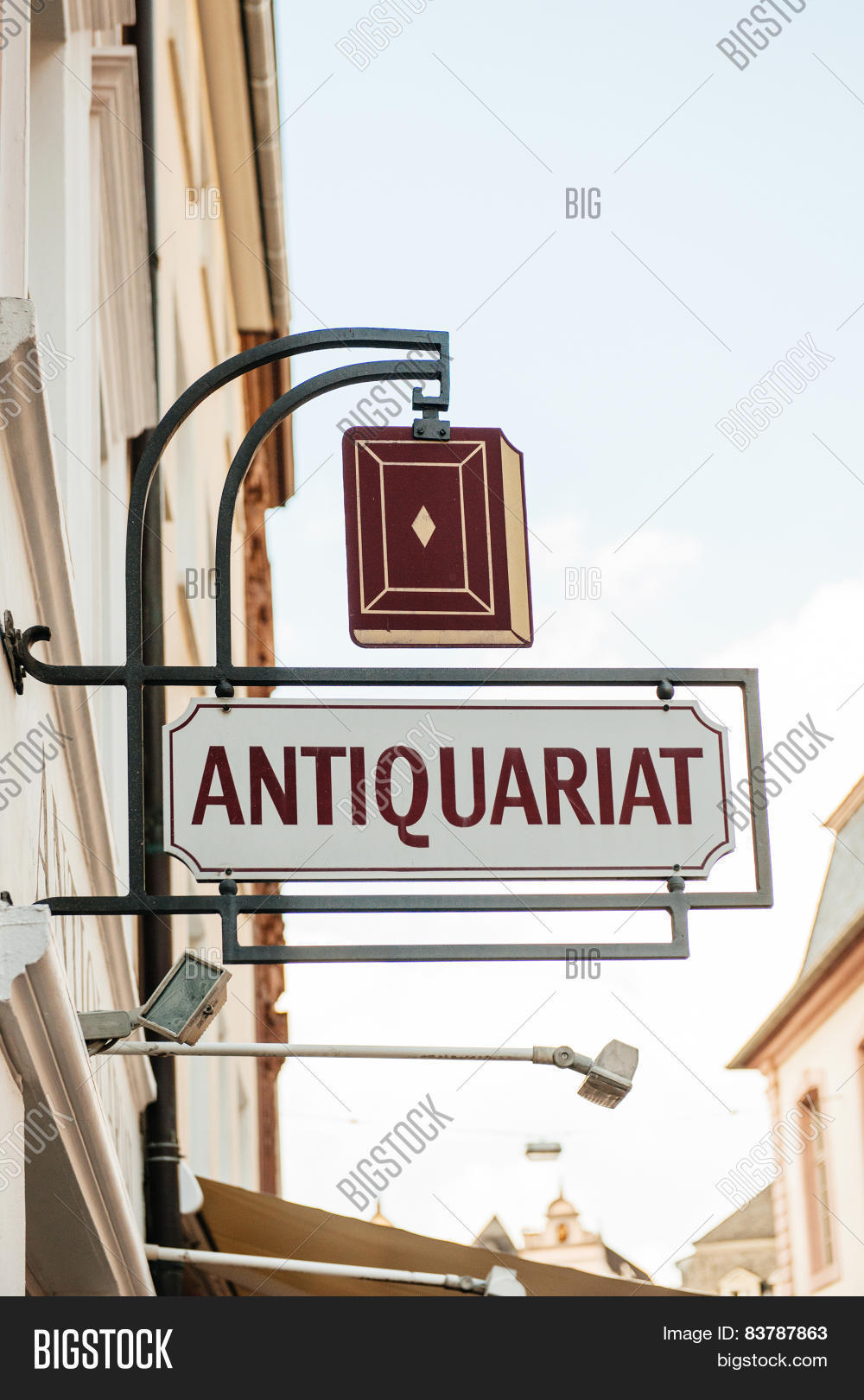Antique Bookstore Sign Image & Photo (Free Trial) | Bigstock
