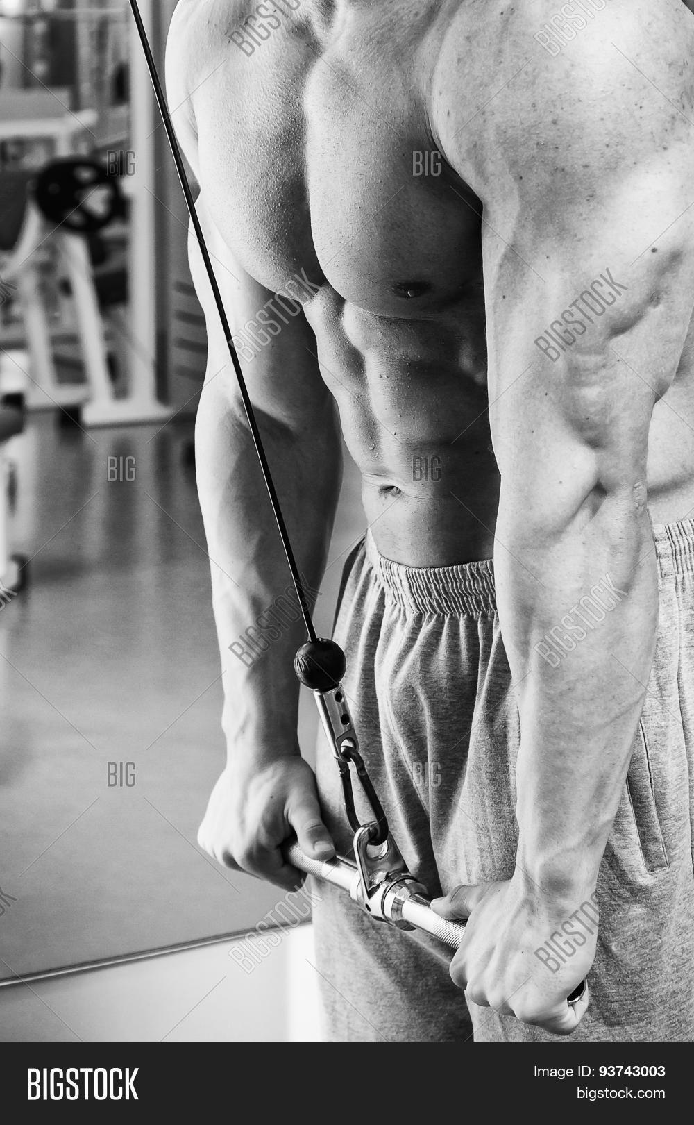 Black White Man Gym. Image & Photo (Free Trial) | Bigstock