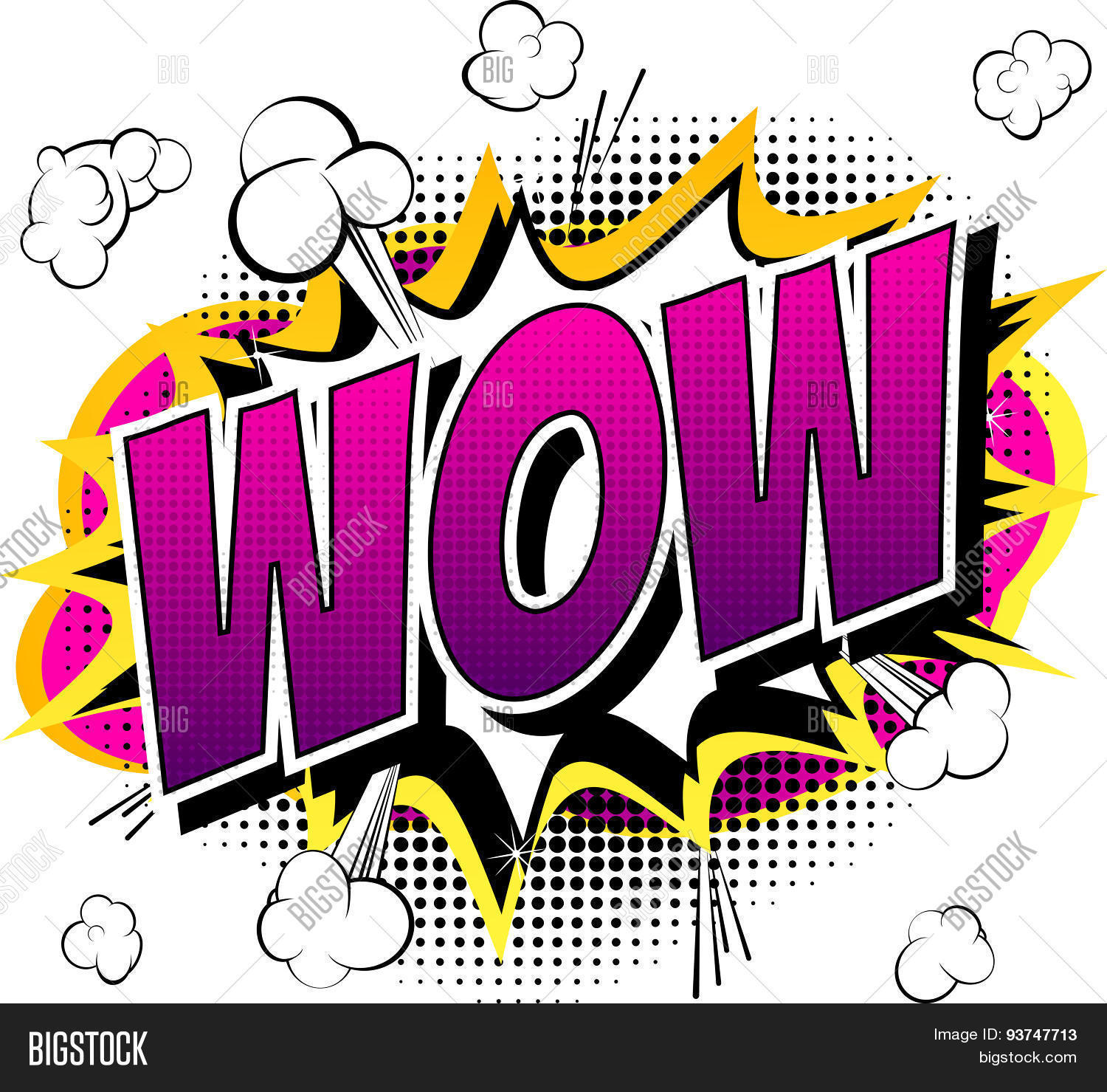 Wow - Comic Book, Vector & Photo (Free Trial) | Bigstock