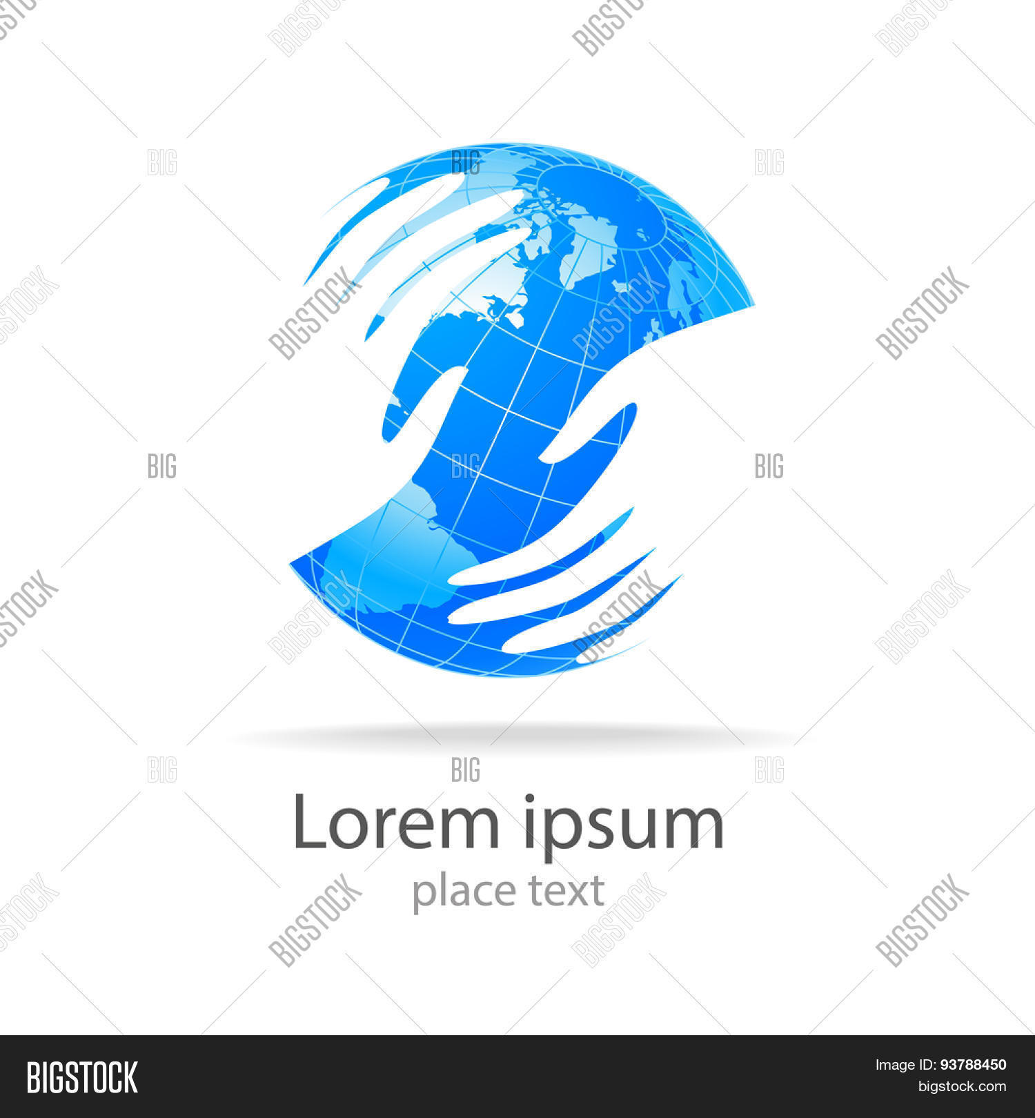 Earth Hands - Vector & Photo (Free Trial) | Bigstock