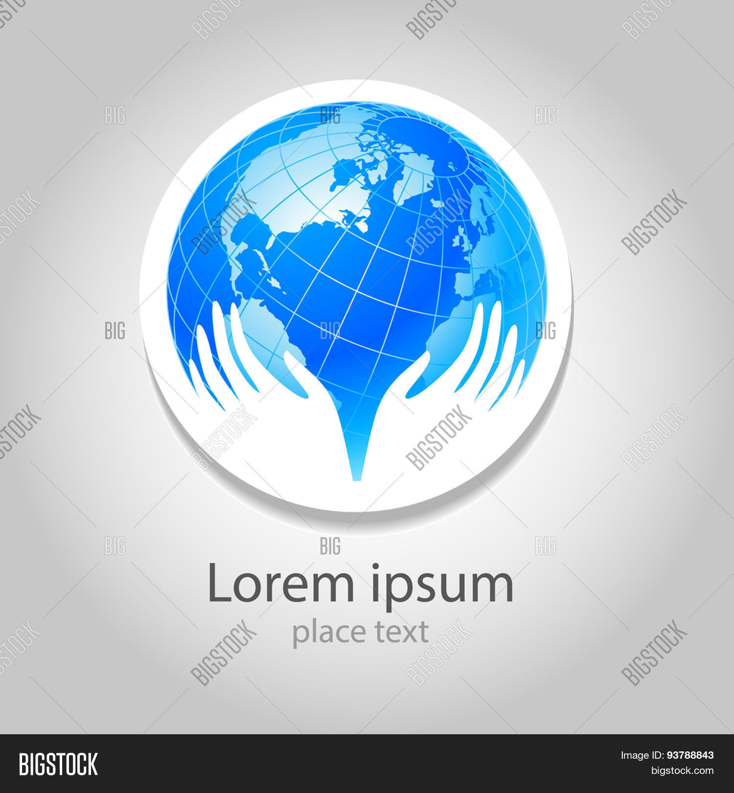 Earth Hands - Vector & Photo (Free Trial) | Bigstock